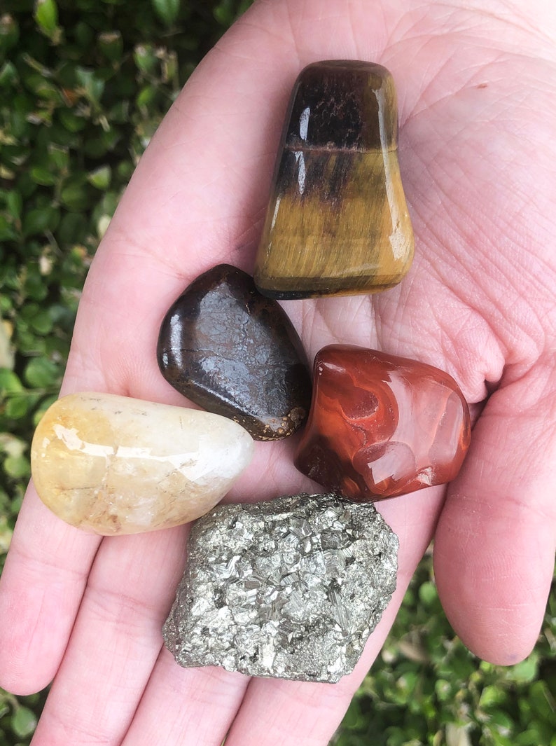 Good Luck and Mojo Crystal Set Mojo and Prosperity Stone Kit - Etsy