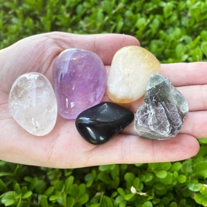 Spirit Magick Crystal Set, Spirit Magick Stone Kit, Spirituality Bag ...