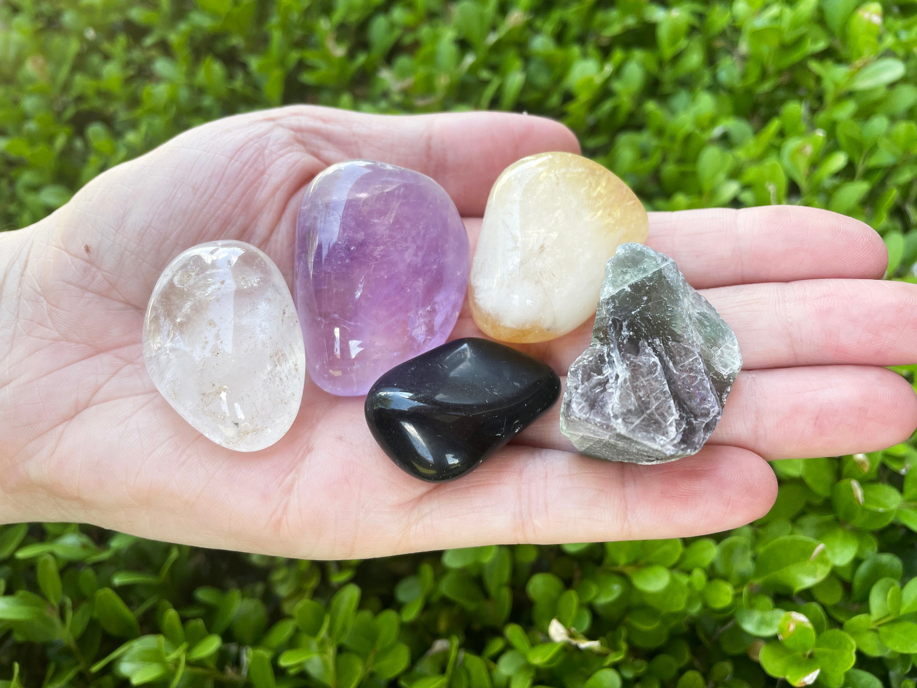 Spirit Magick Crystal Set, Spirit Magick Stone Kit, Spirituality Bag ...