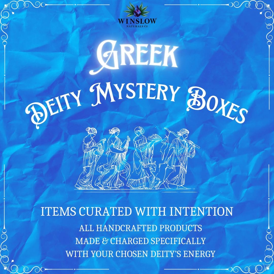 Greek Deity Mystery Boxes, Handcrafted Metaphysical Items, Greek ...