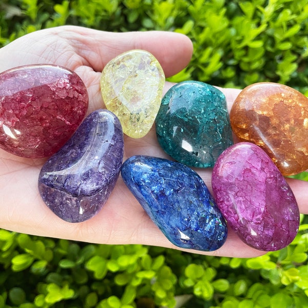 Pink Crackle Quartz - Etsy