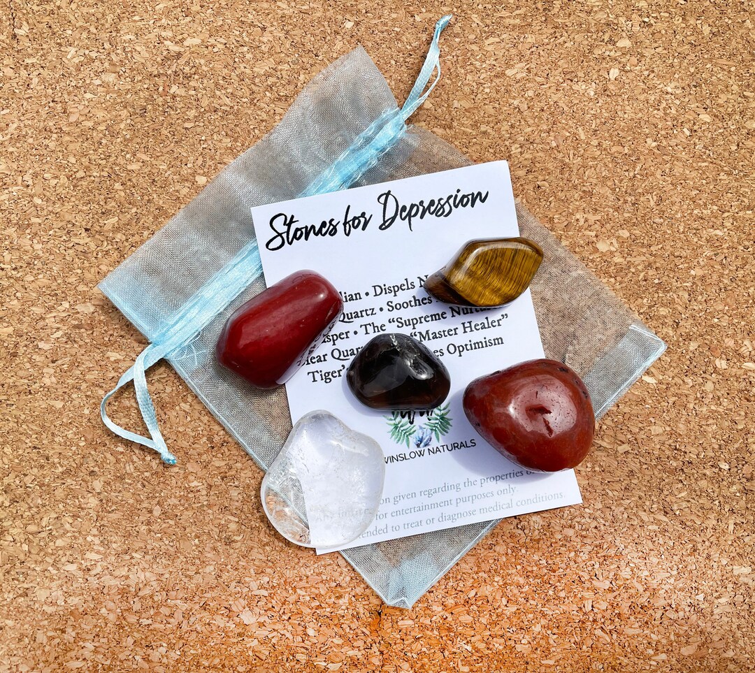 Depression and Sadness Crystal Set, Depression and Blues Kit ...