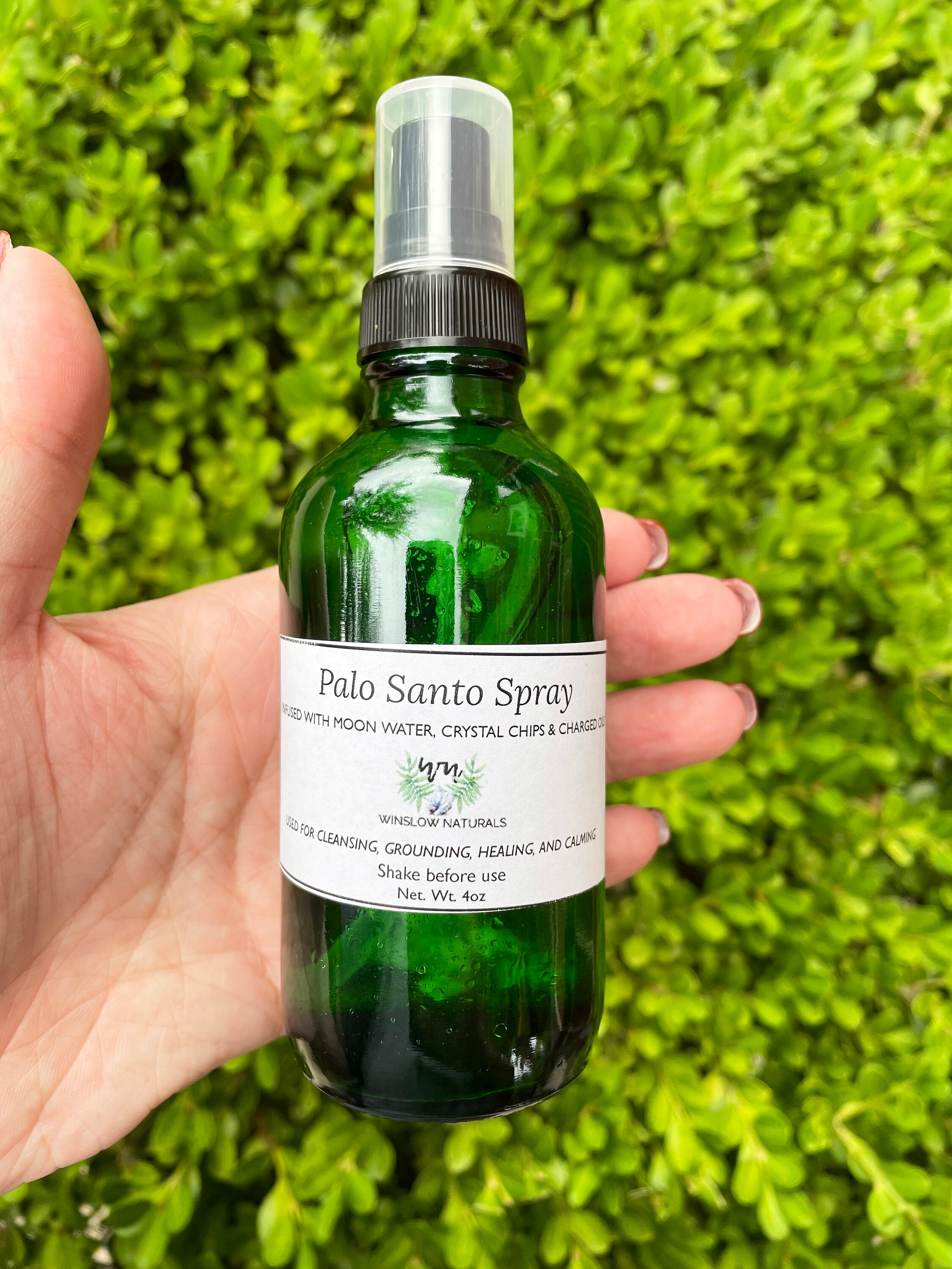 Palo Santo Spray, Palo Santo Crystal Infused Spray, Palo Santo ...