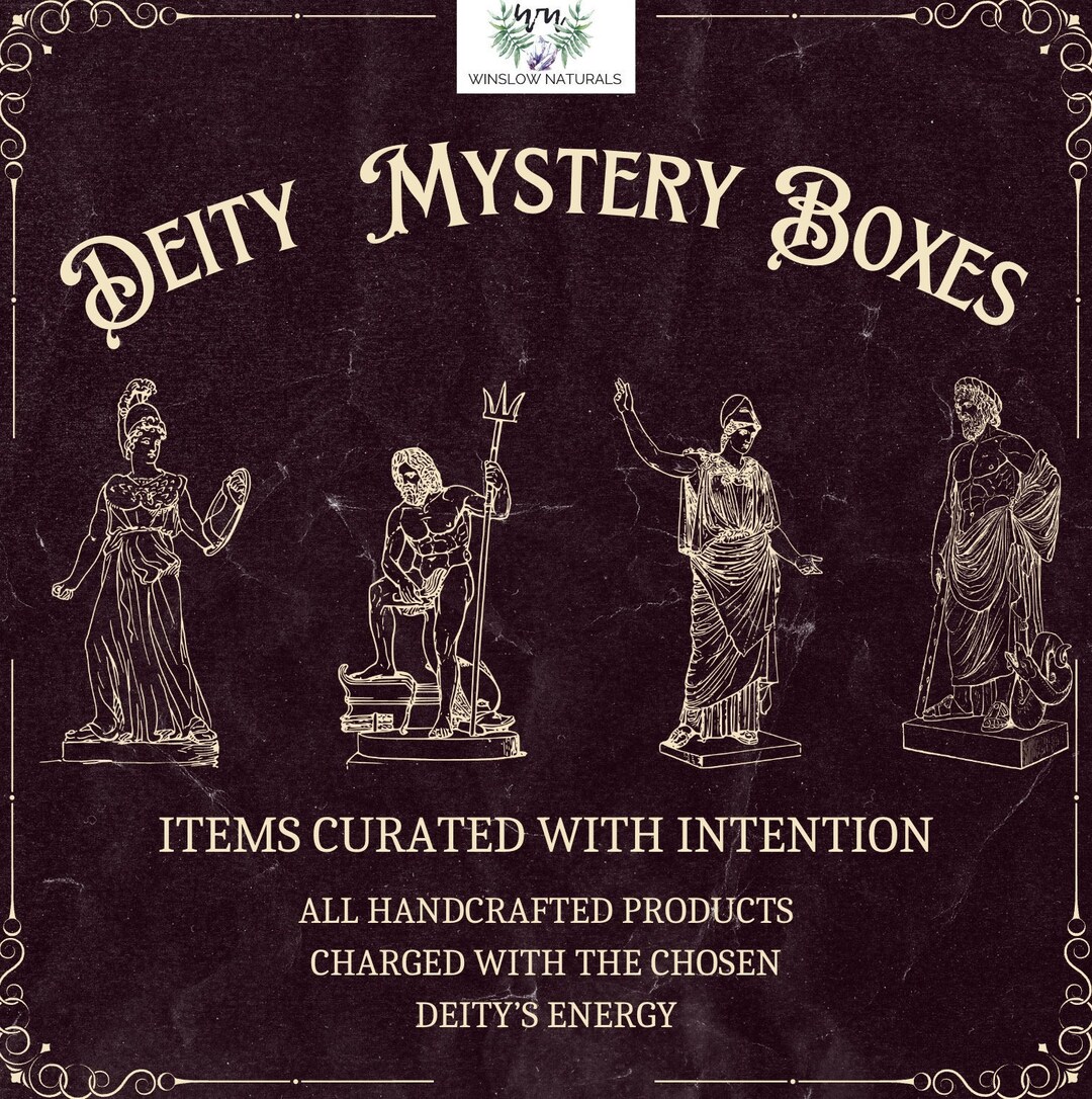 Deity Mystery Boxes, Handcrafted Metaphysical Items, Curated God or ...