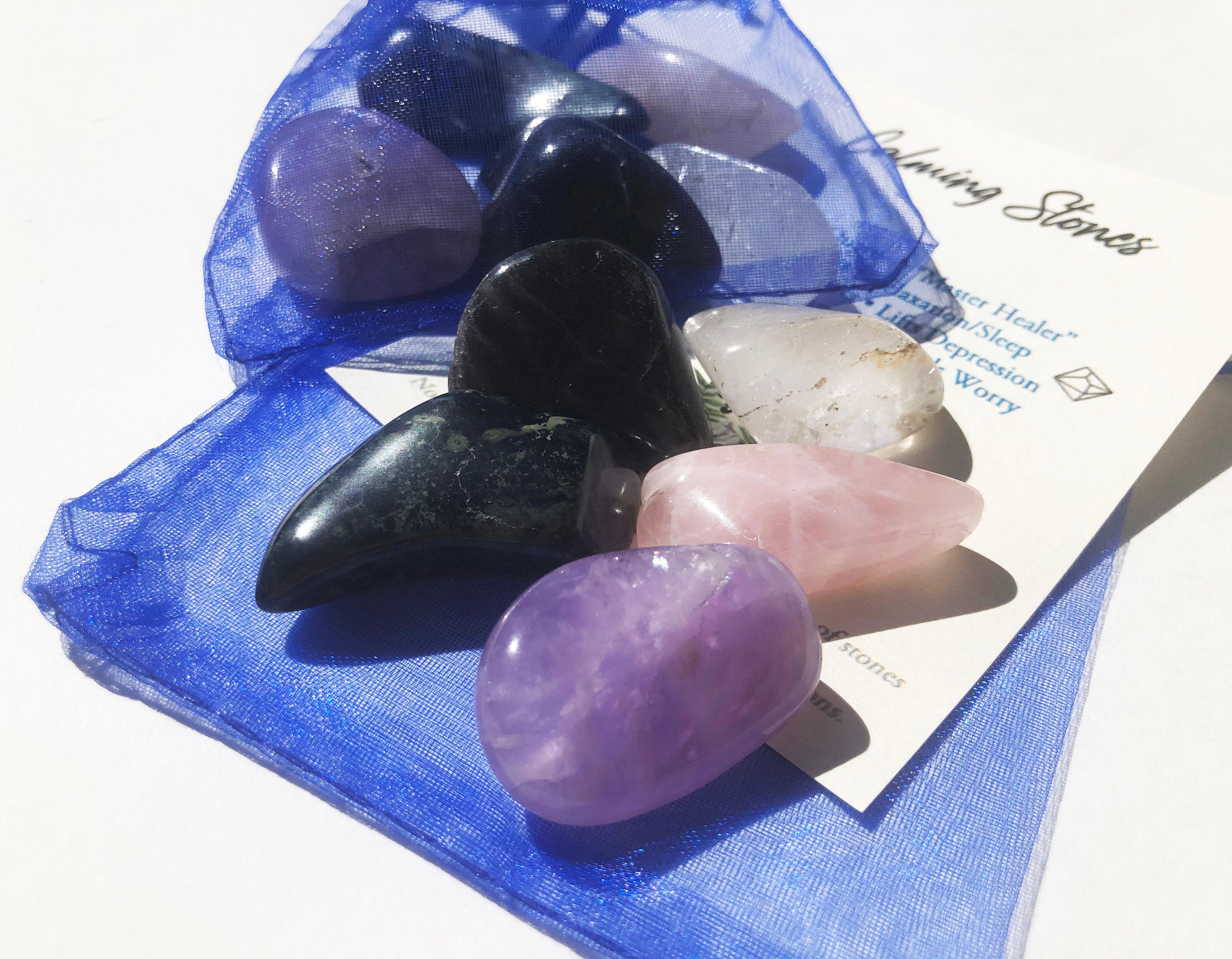 Calming Crystal Kit Anxiety Crystal KitCalming Crystal | Etsy