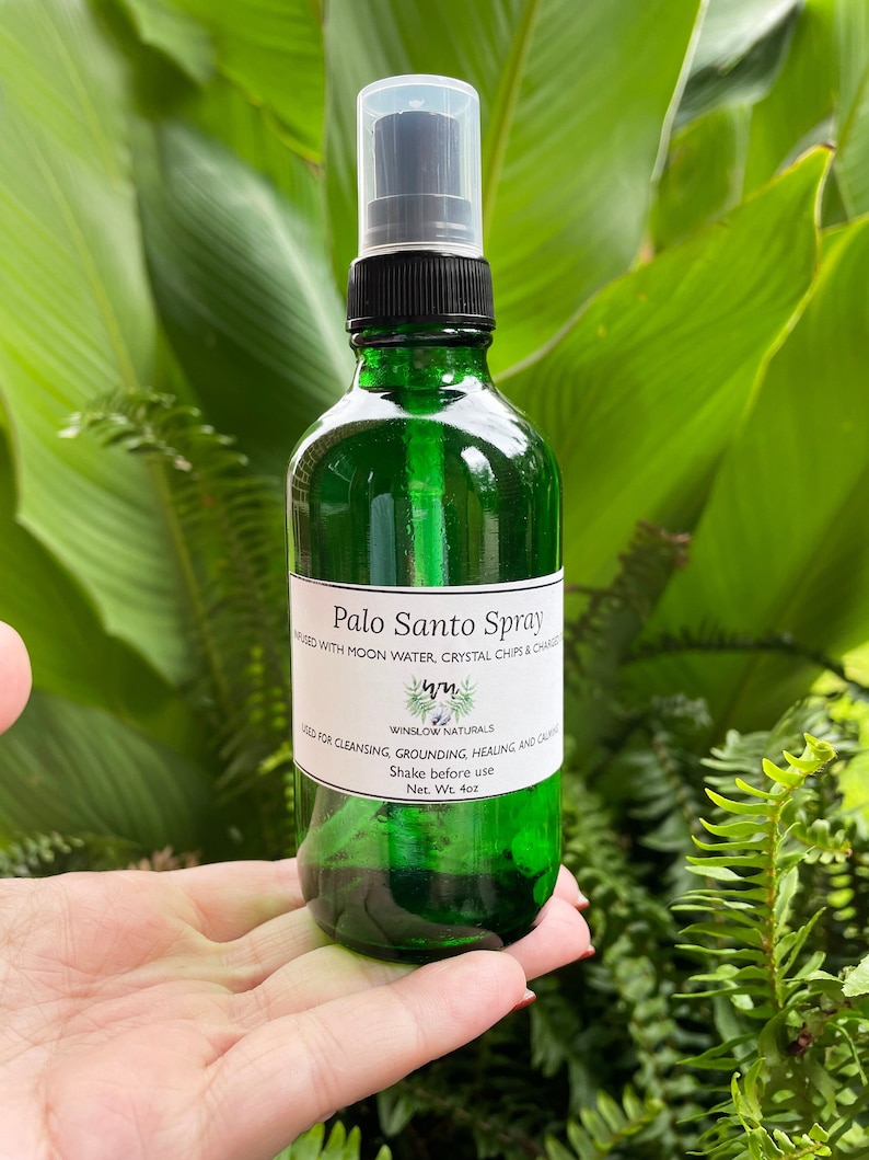 Palo Santo Spray, Palo Santo Crystal Infused Spray, Palo Santo ...
