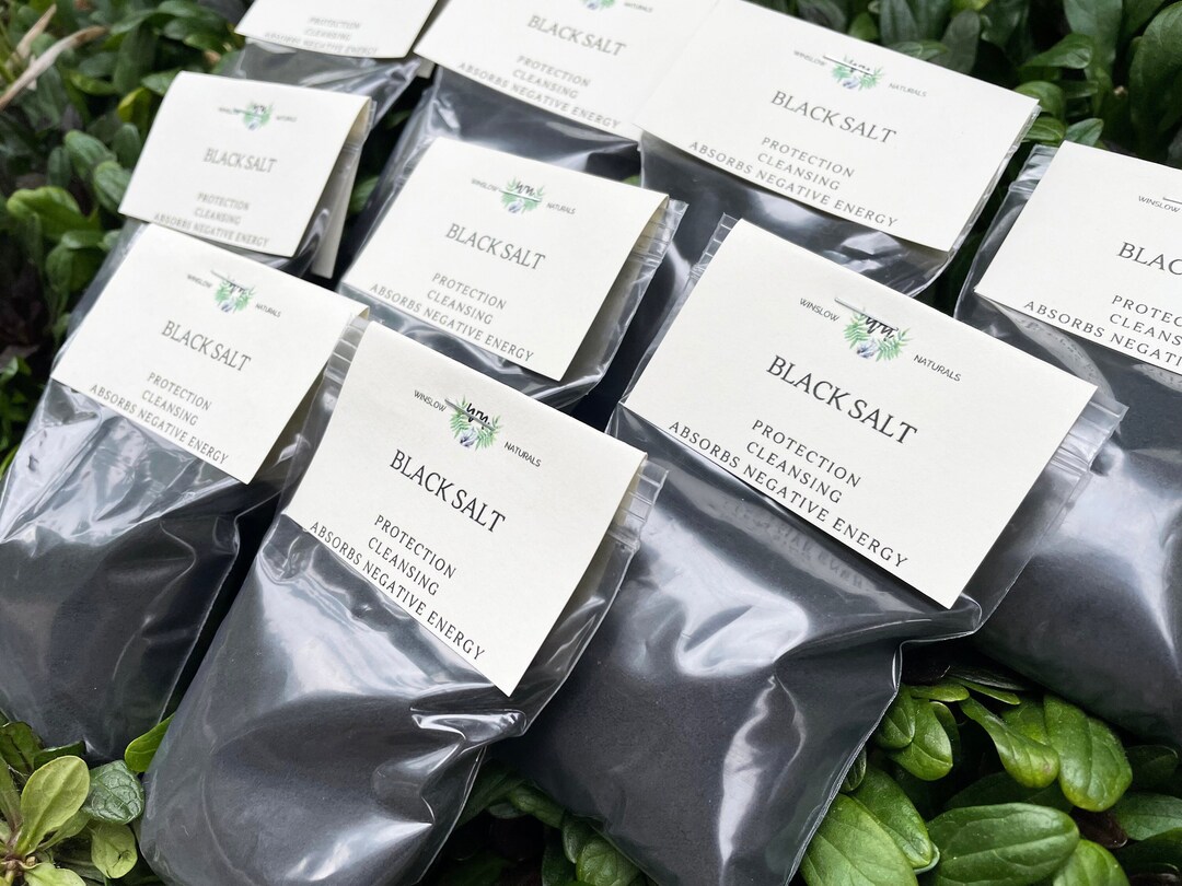 Black Salt, Black Salt for Protection, Magickal Black Salt, Protection ...