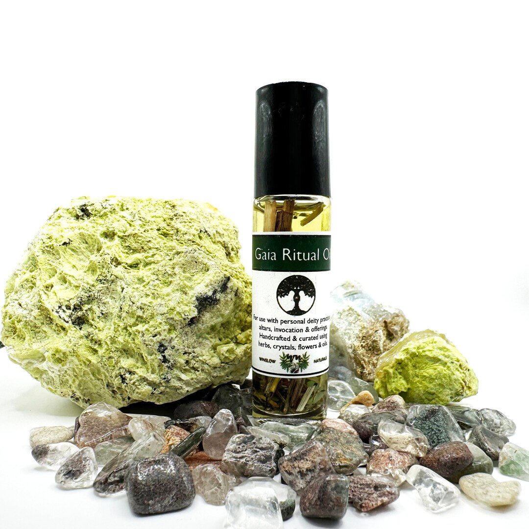Gaia Ritual Oil, Gaia Offering Oil, Deity Practice Oil, Invocation Oil ...