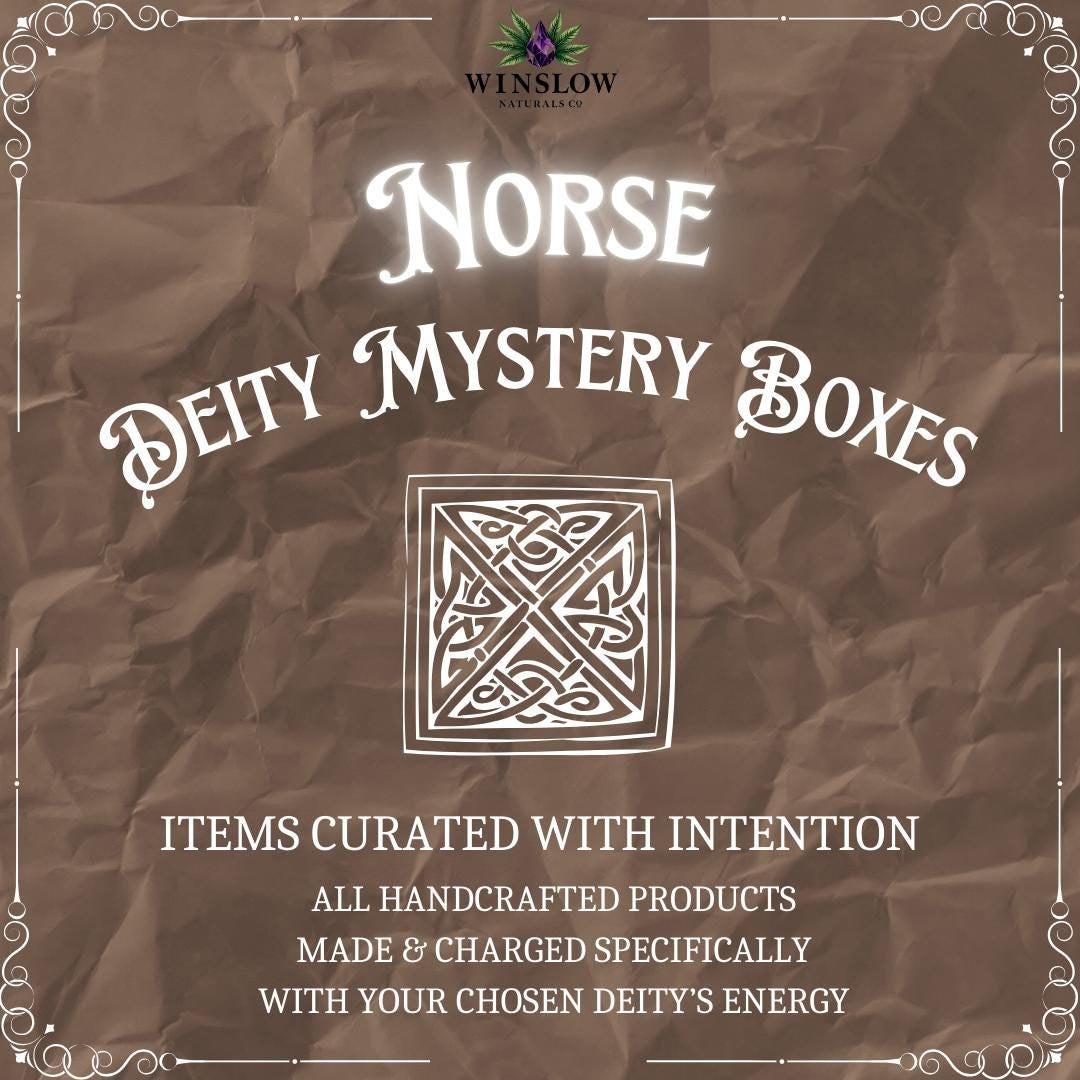 Norse Deity Mystery Boxes, Handcrafted Metaphysical Items, Norse ...