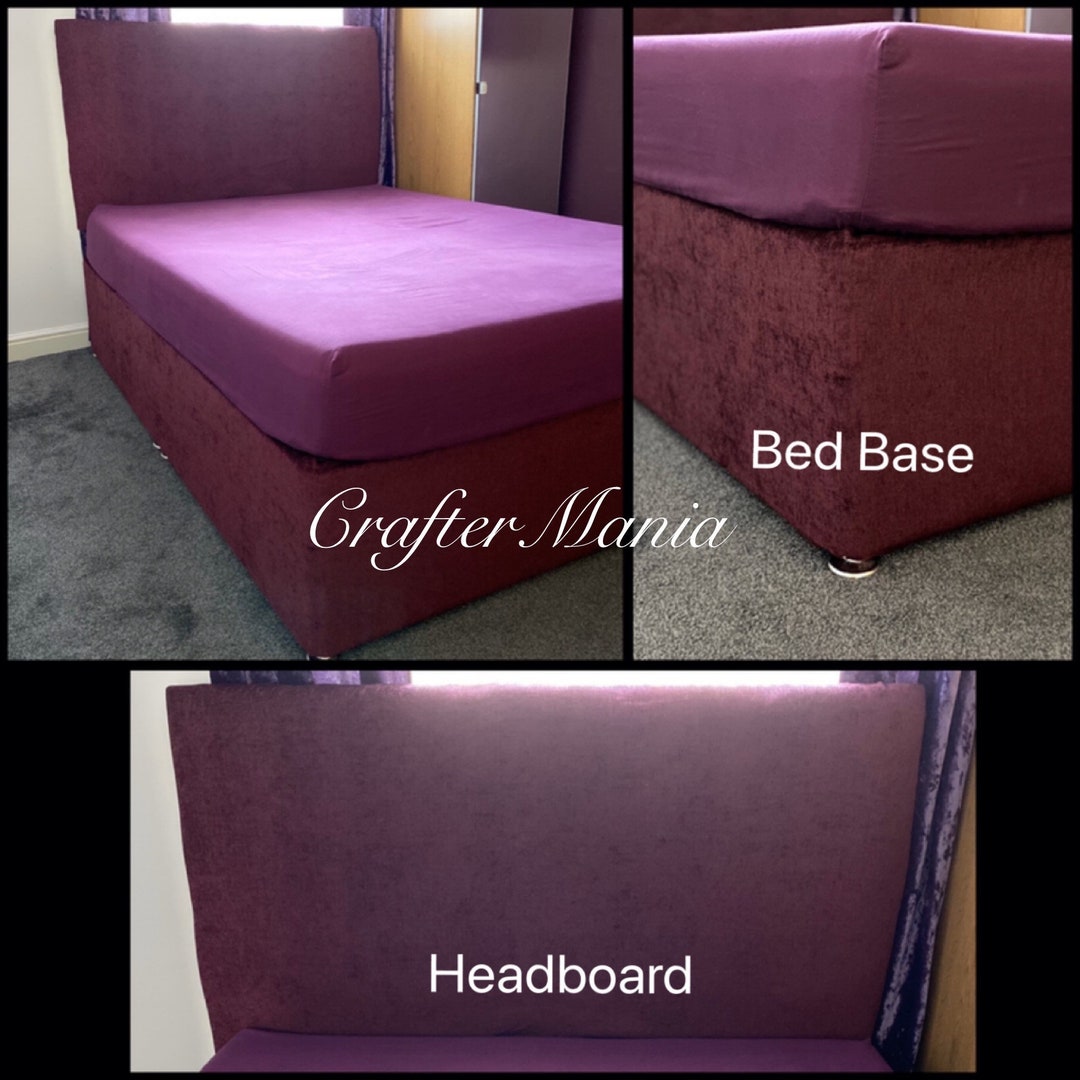 Luxury Elite Chenille Elasticated Divan Bed Base Valance Cover Wrap OR ...