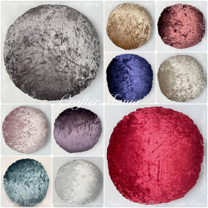 Round Cushion - Etsy