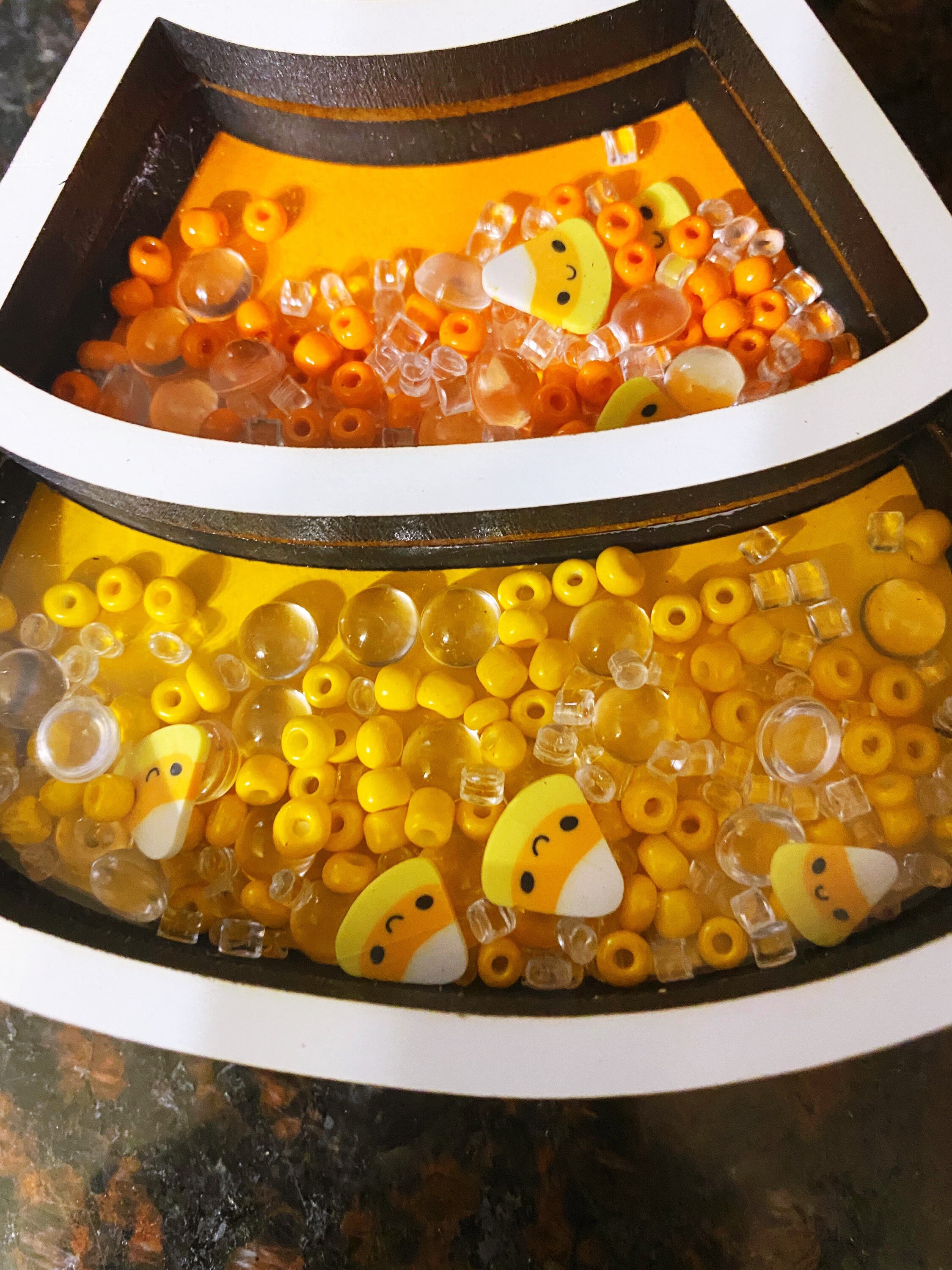 Mini Candy Corn Shaker Sign Shaker Signs Mini Halloween - Etsy