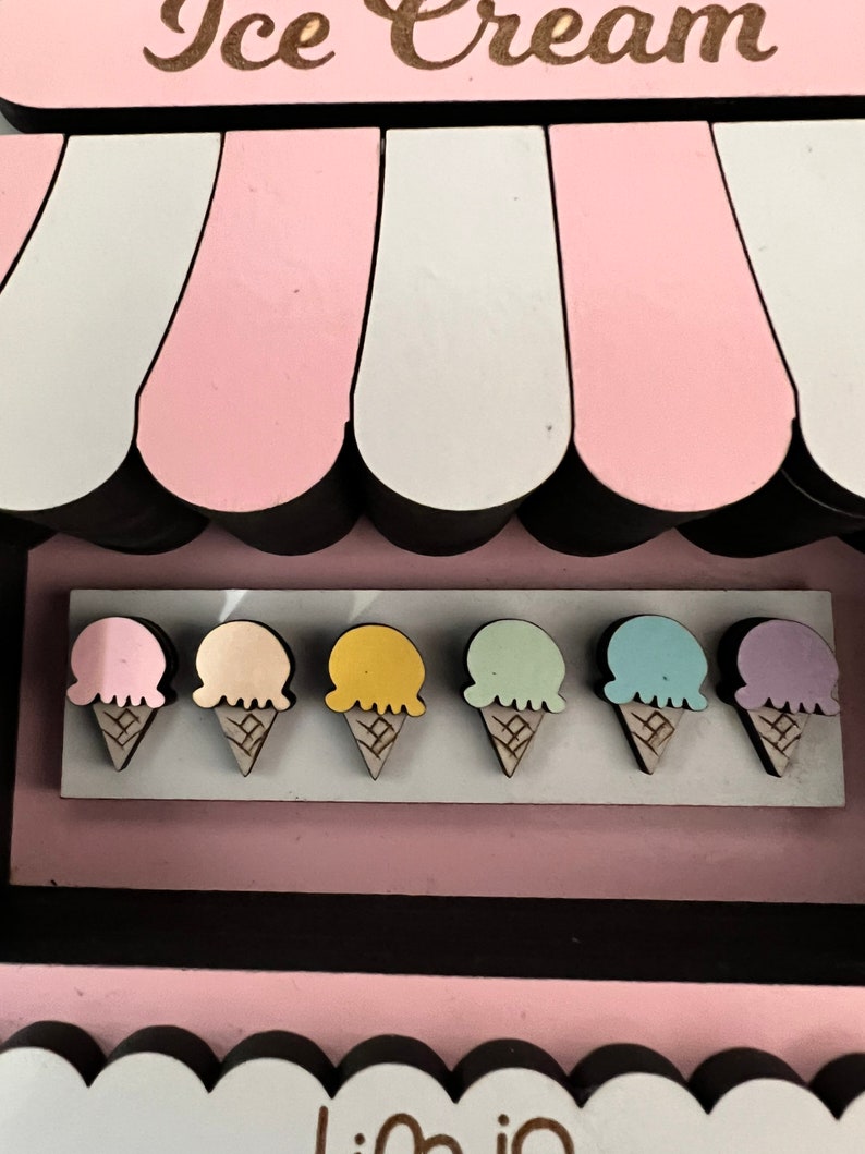 Ice Cream Stand Sign Ice Cream Stand Decor Ice Cream Signs - Etsy