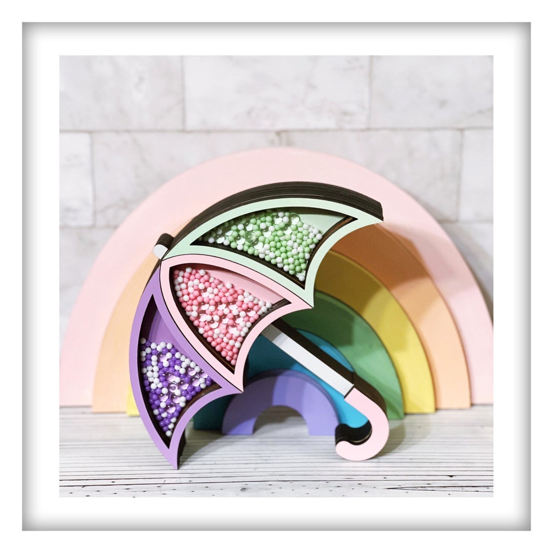 Umbrella Shaker Sign, Shaker Signs, Umbrella Sign, Spring/summer Shaker ...