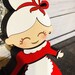 Mrs. Claus Sign, Mrs. Claus Decoration, Chunky Mrs. Claus Sign ...