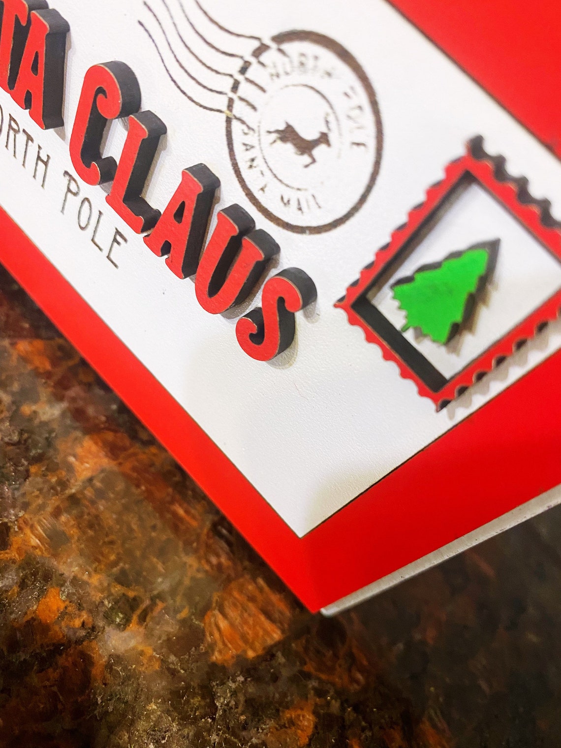 Letter to Santa Sign Xmas Sign Christmas Sign Santa Letter - Etsy