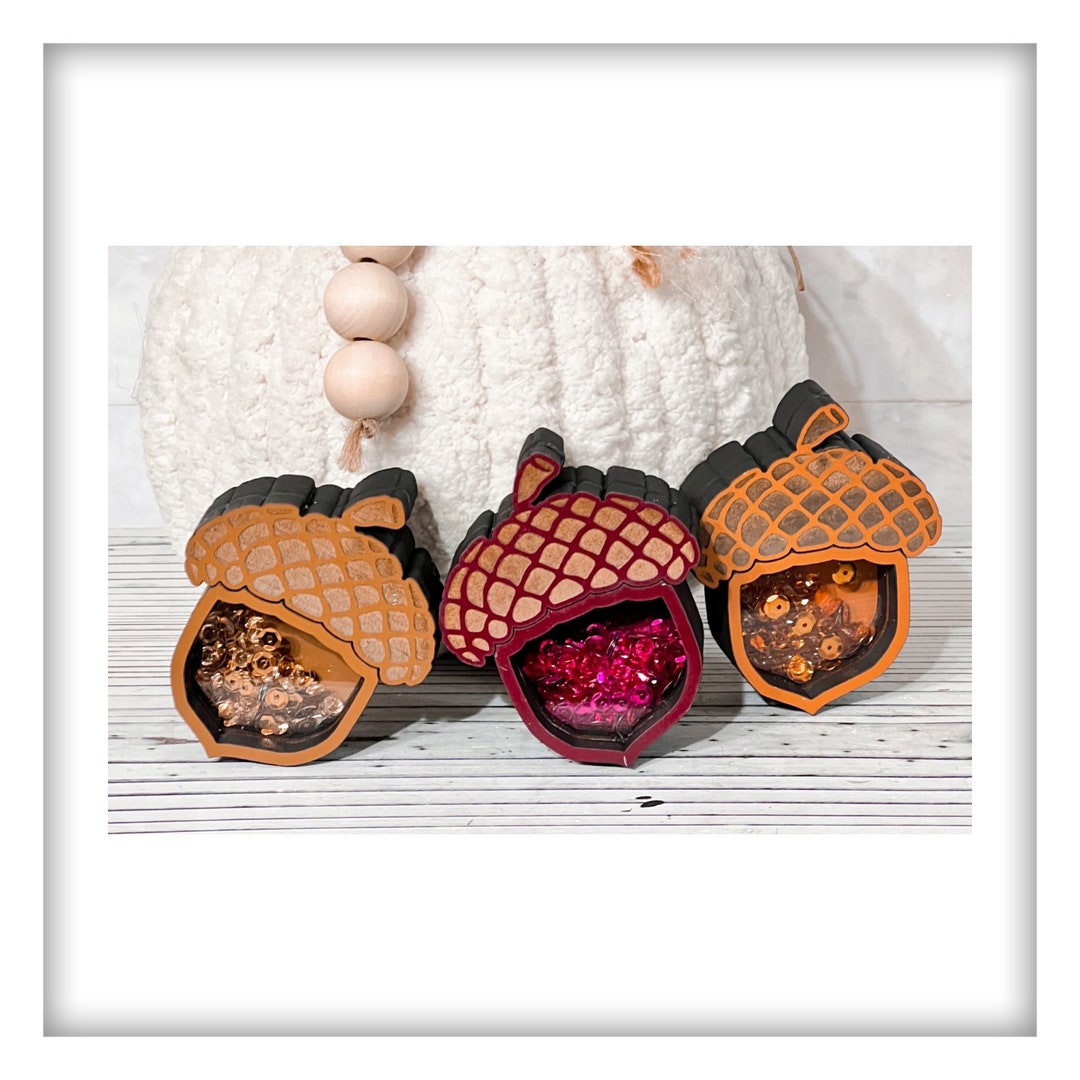 Mini Acorn Shaker Sign, Mini Acorn Sign, Acorn Decor, Fall Signs, Fall ...