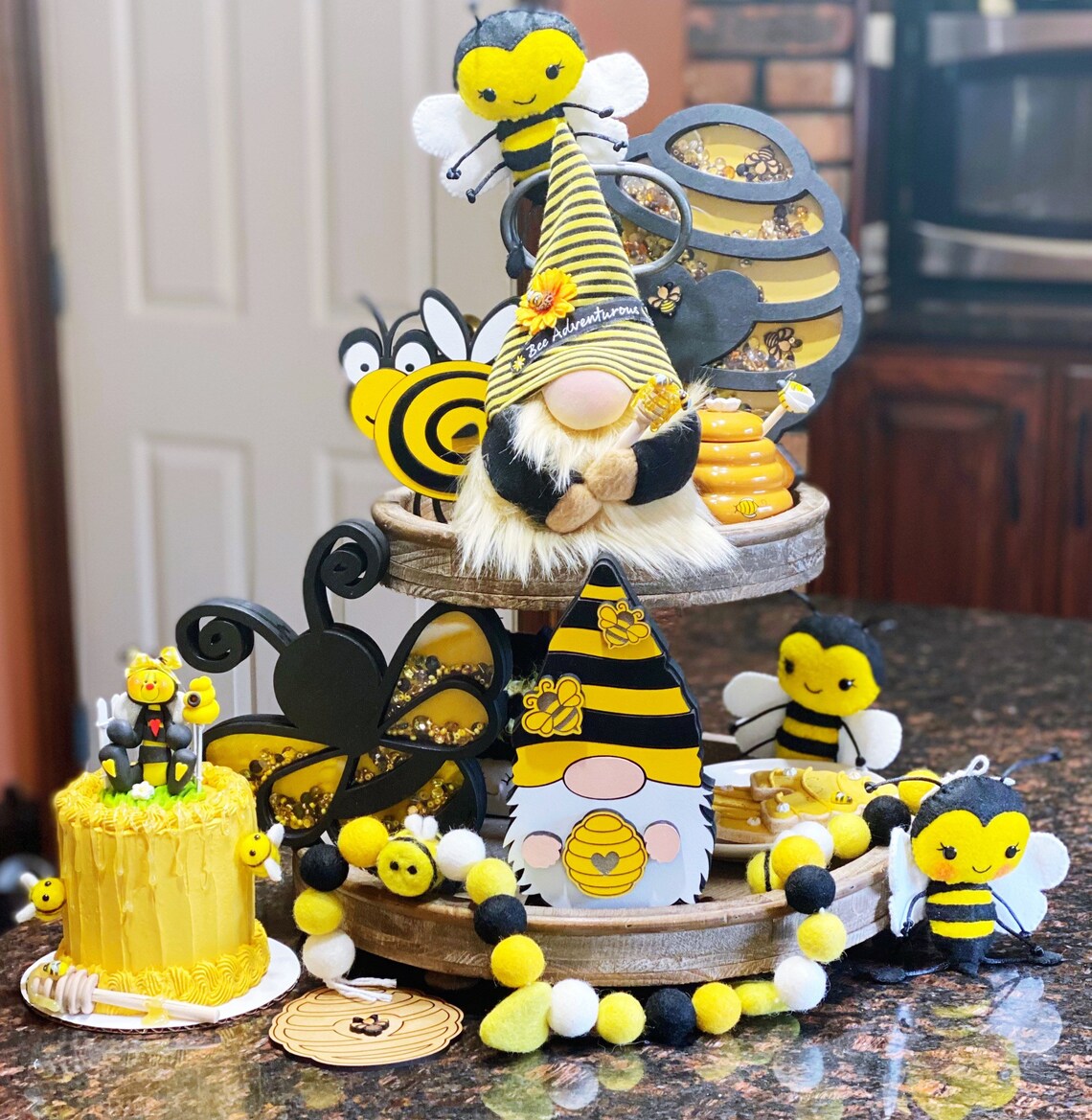 Mini Bumblebee Sign Mini Bee Signs 3d Bumblebee Sign - Etsy