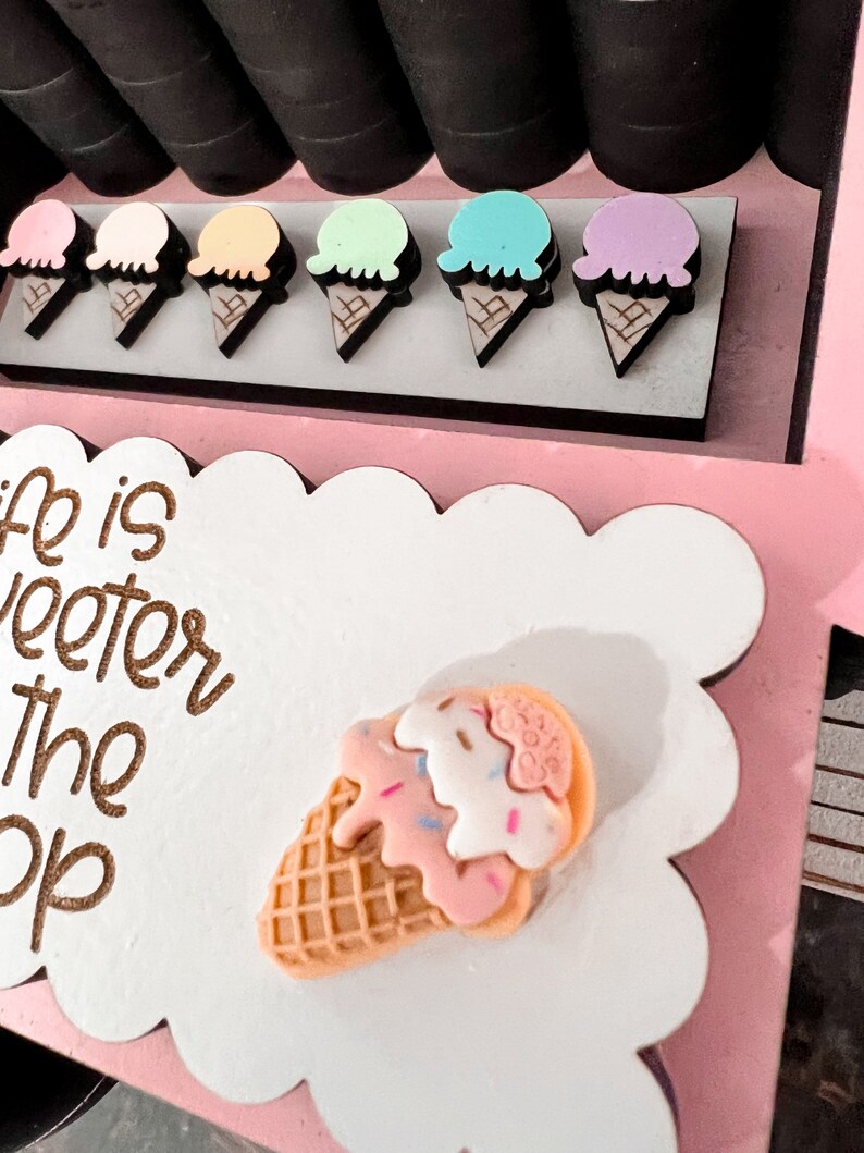 Ice Cream Stand Sign Ice Cream Stand Decor Ice Cream Signs - Etsy