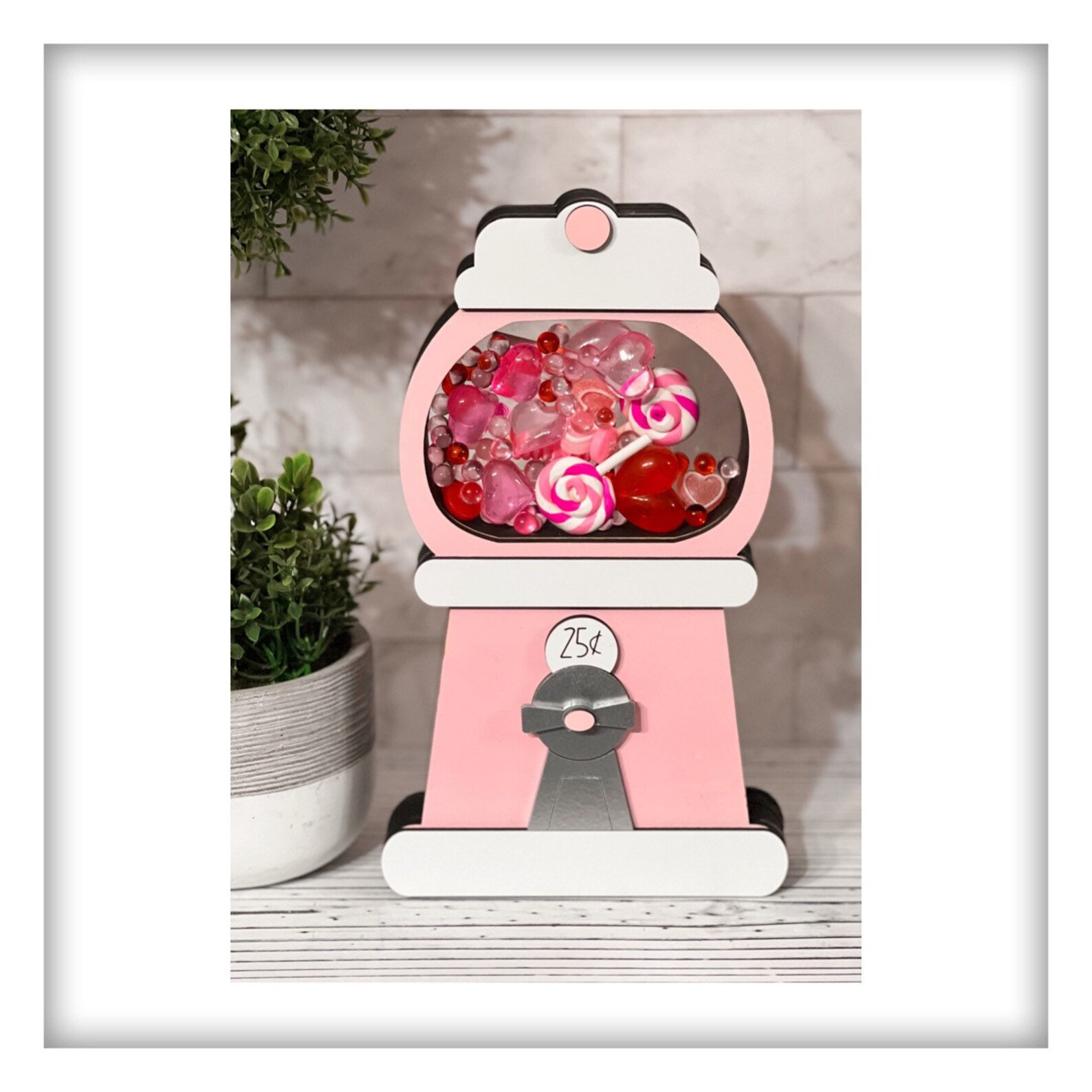 Gumball Machine Shaker Sign Shaker Signs Gumball Machine - Etsy