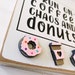 Donut Sign, Donut 3D Mini Sign, Donut 3d Sign, Donuts Wood Sign, Donut ...