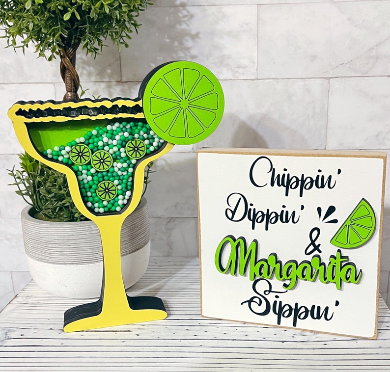 Margarita Shaker Sign and Margarita Sign Shaker Signs - Etsy