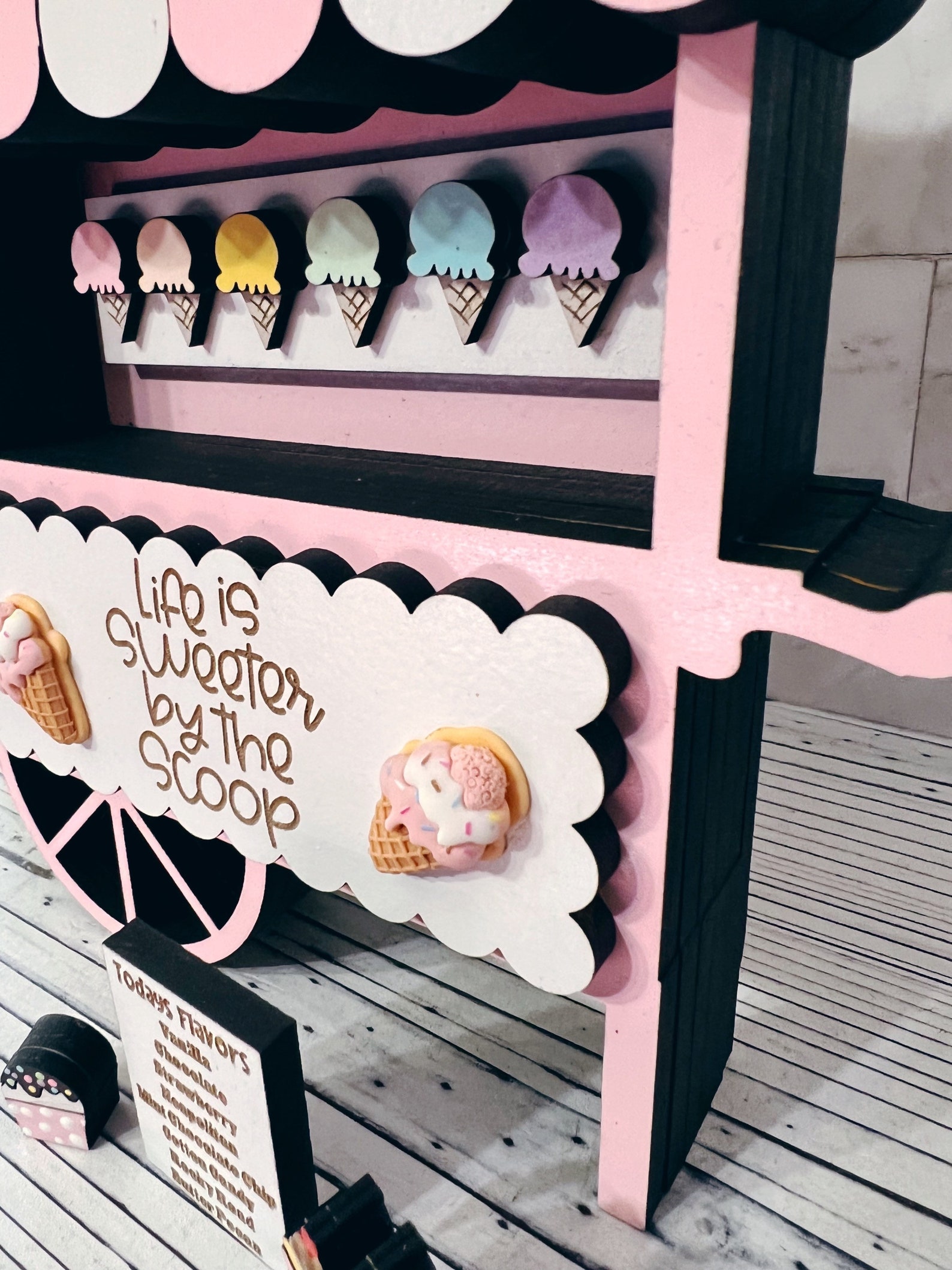 Ice Cream Stand Sign Ice Cream Stand Decor Ice Cream Signs - Etsy