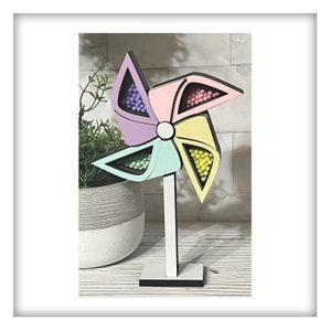 Pinwheel Shaker Sign Pinwheel Sign Pinwheel Decor Pinwheel - Etsy