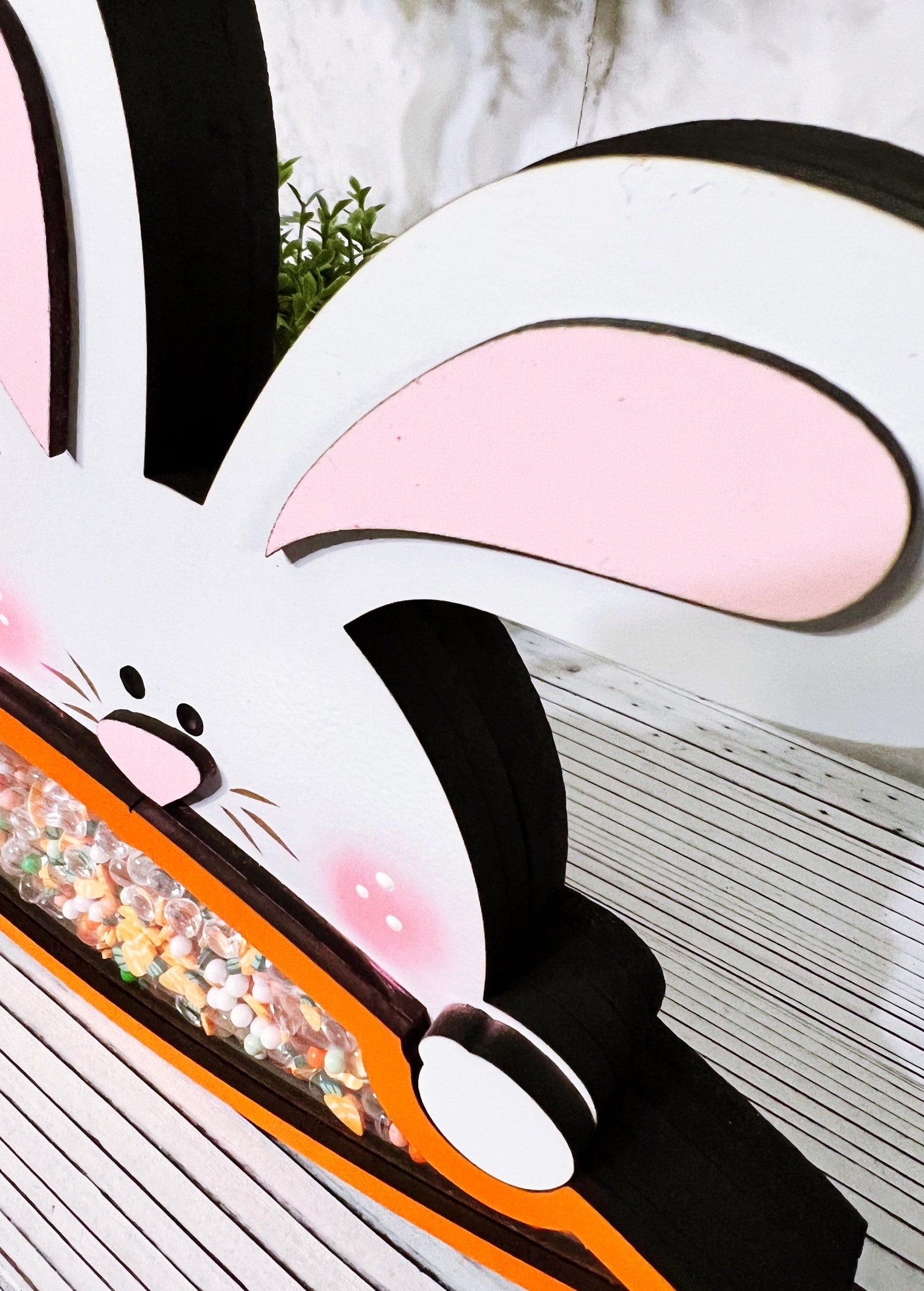 Bunny Shaker Sign Bunny Sign Easter Shaker Sign Shaker | Etsy