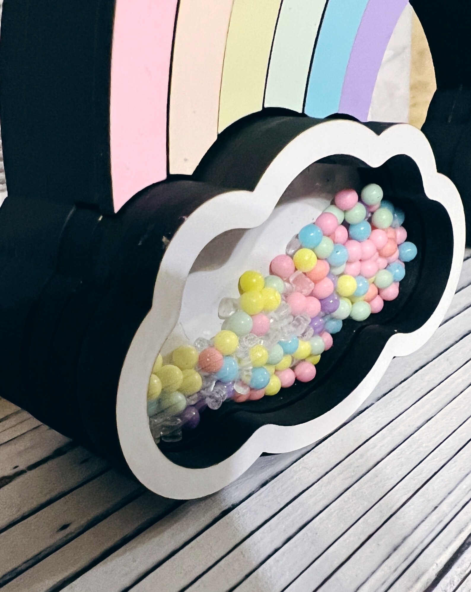 Rainbow Shaker Sign, Rainbow Mini Sign, Rainbow Decor, Rainbow ...