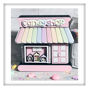 Candy Shop Sign, Candy Shop Shaker, Valentine Decor, Candy Shop Decor ...