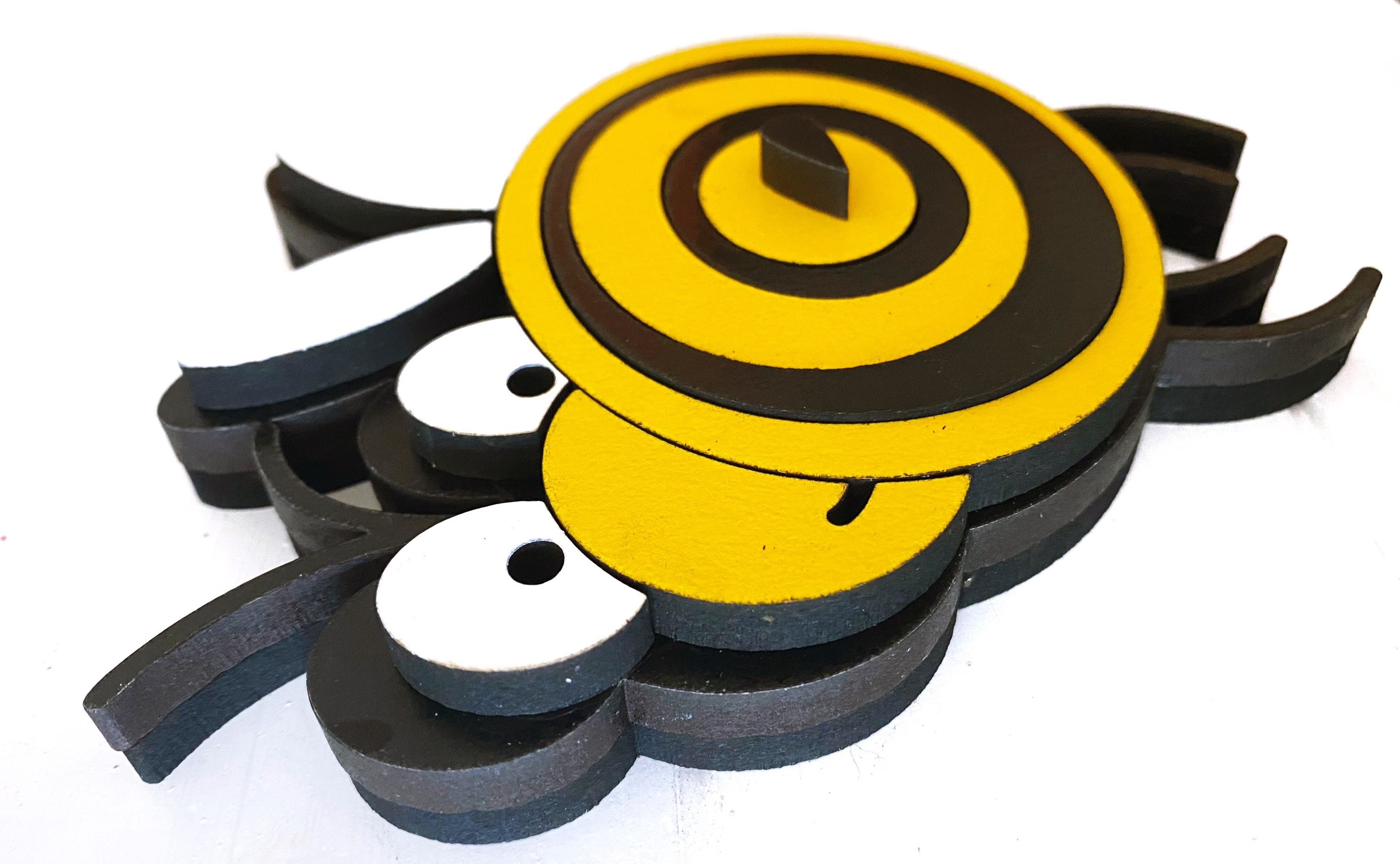 Mini Bumblebee Sign mini Bee Signs 3d Bumblebee sign | Etsy