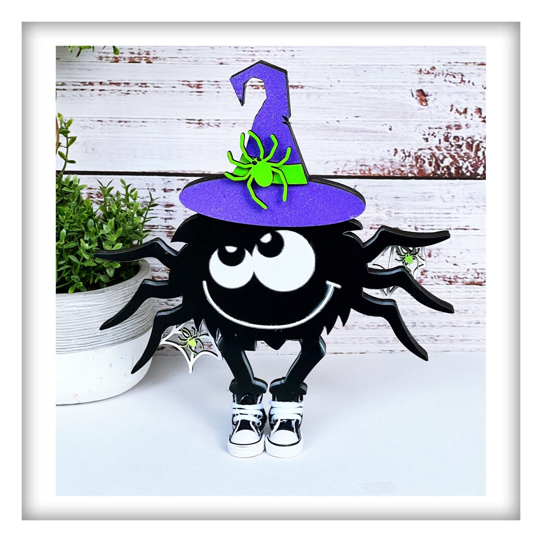 Spider Character Sign, Spider Sign, Halloween Sign, Halloween ...