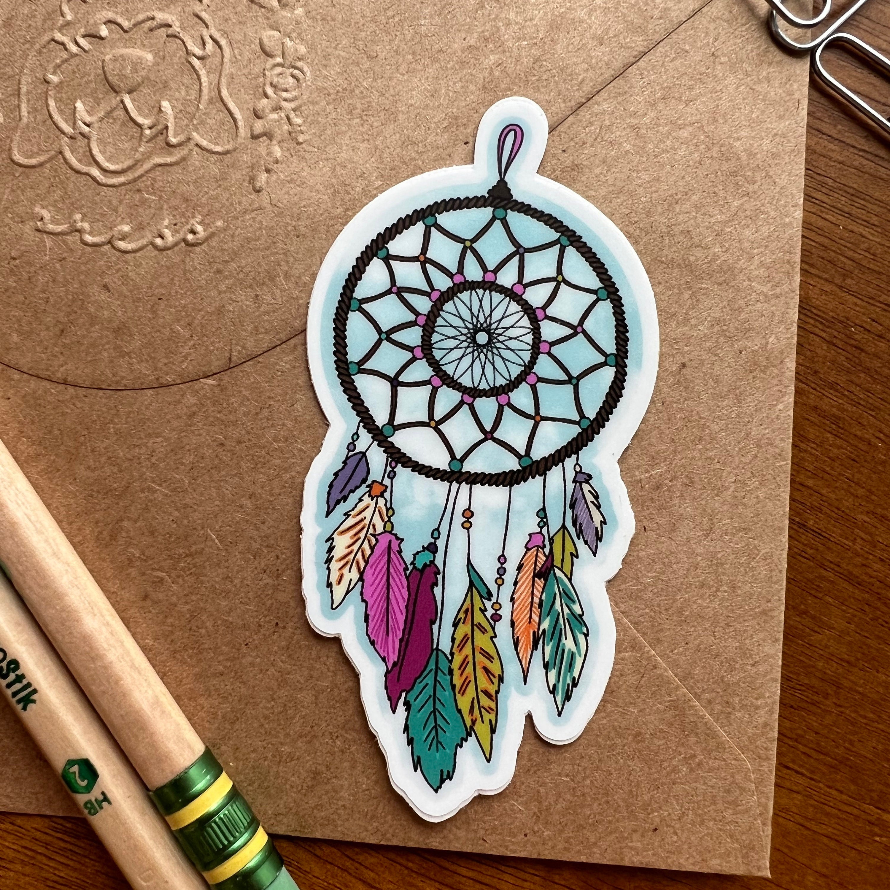 Dream Catcher Sticker - Etsy