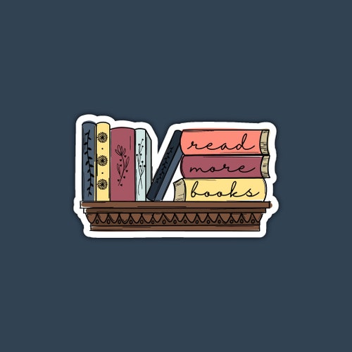 Library Love Sticker Bookish Sticker Gifts for Book - Etsy