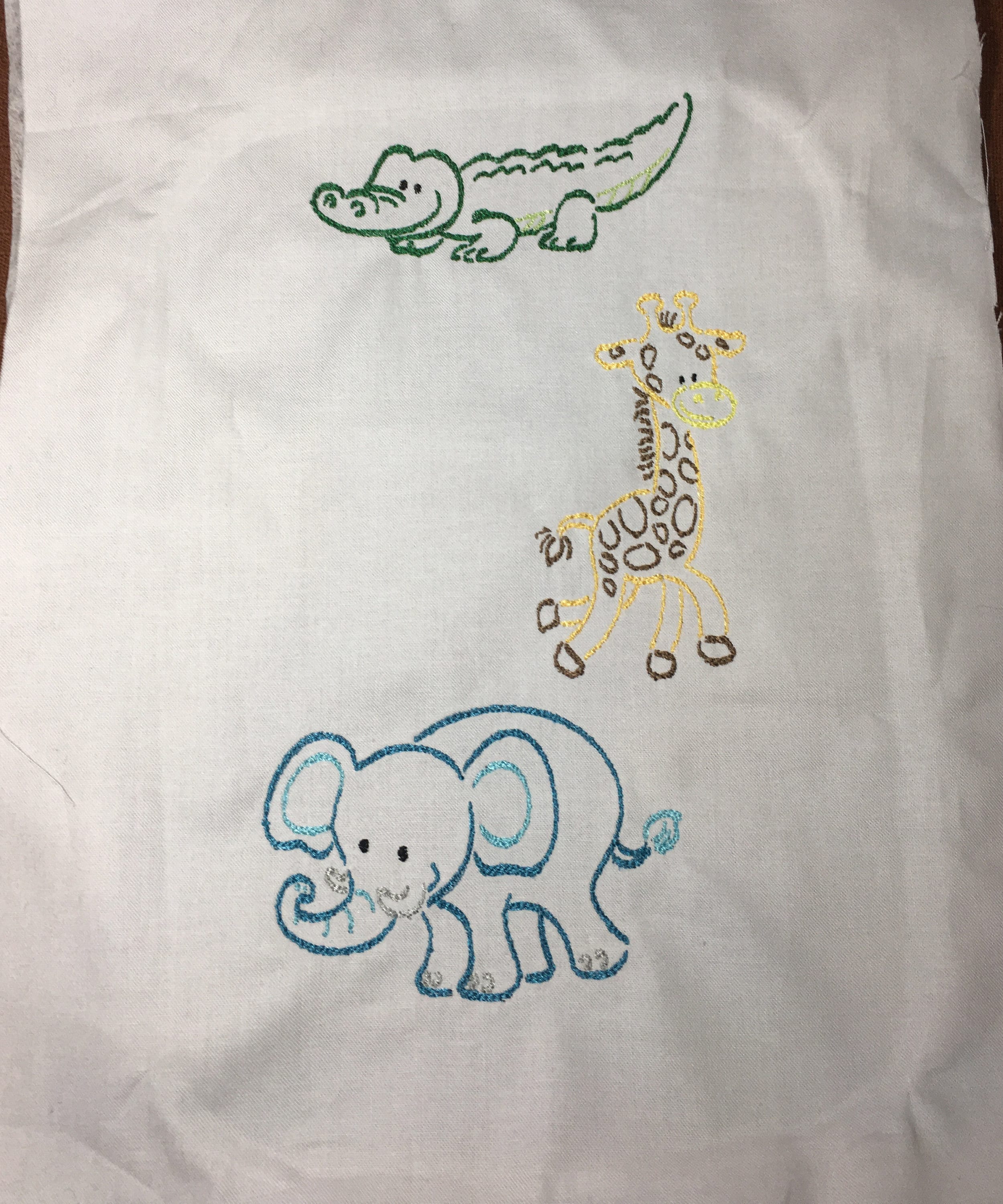 Cute Zoo Alligator Gator EMBROIDERY Design Outline Digitized - Etsy Canada