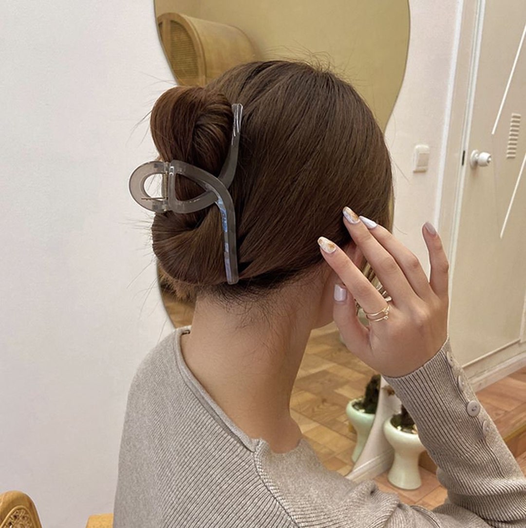 5.12" Mega Oversize Plus Large Clip | Hair Claw for Extra Thick Long ...