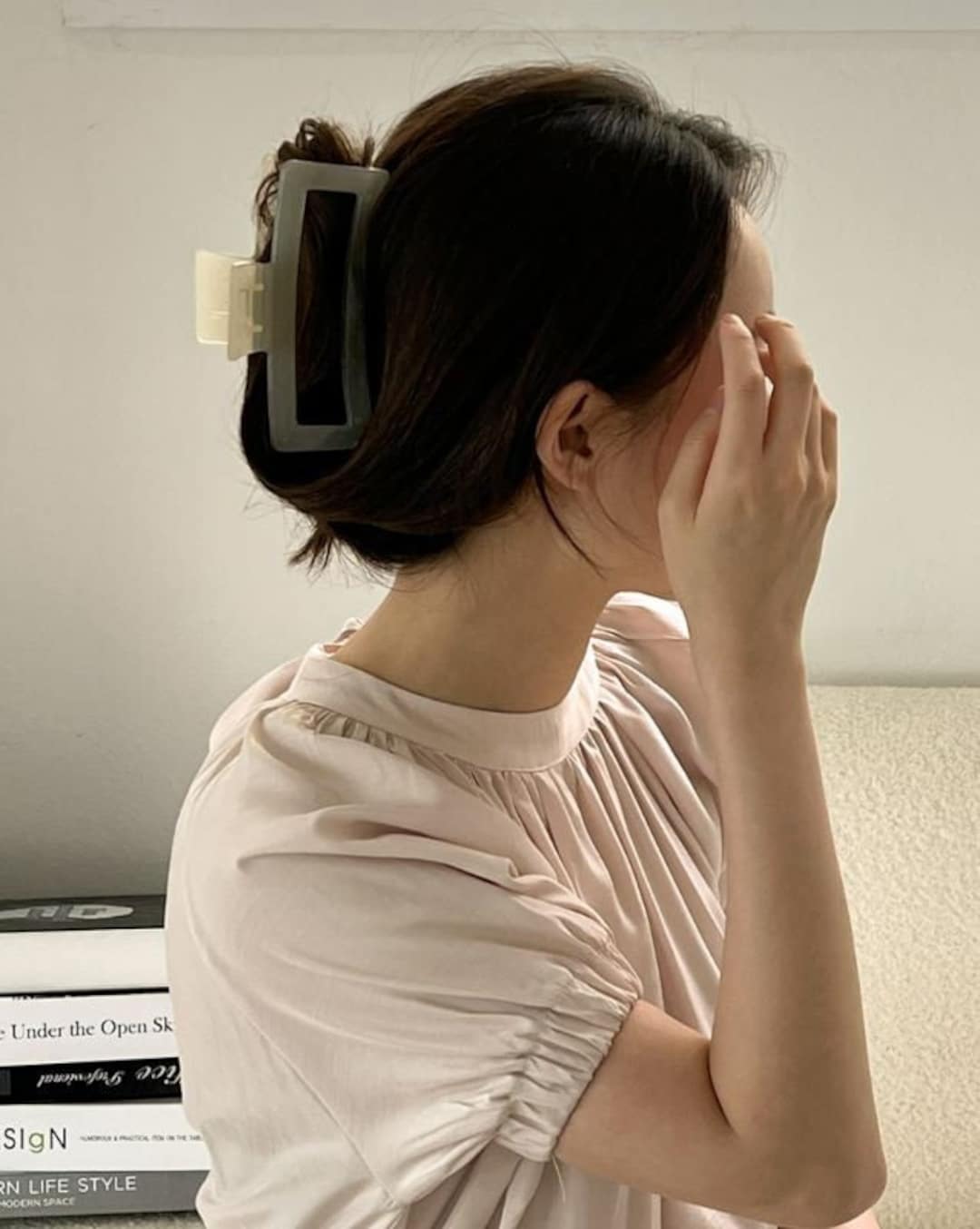 5" Mega Oversize Plus Large Clip | Hair Claw for Extra Thick Long ...