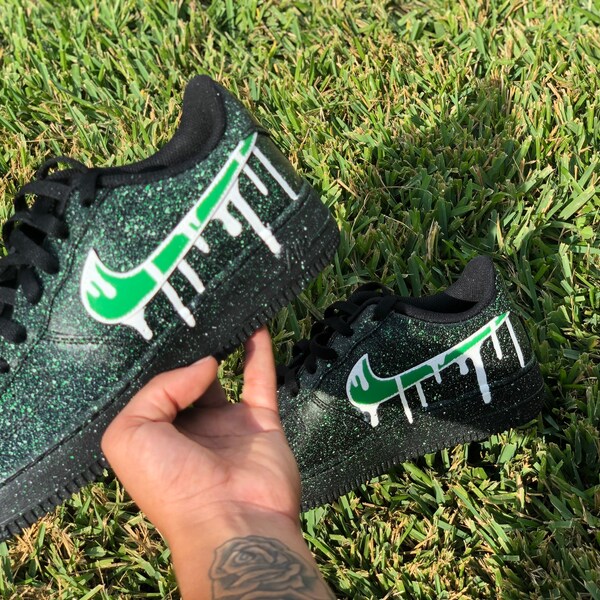 Nike Air Force 1 Customs Red - Etsy