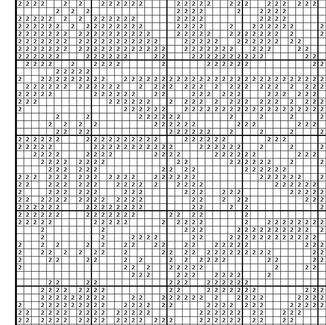 Monochrome Geometric Cross Stitch Pattern Embroidery Chart PDF Instant ...