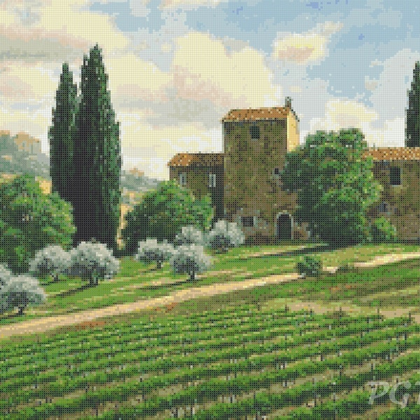 Italian Landscape Needlepoint - Etsy