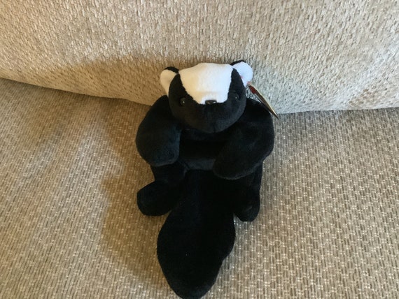 Vintage Rare Ty Beanie Baby STINKY the Friendly Skunk - Etsy