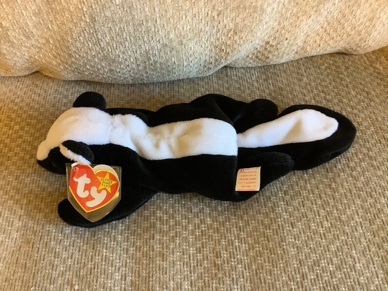 Vintage Rare Ty Beanie Baby STINKY the Friendly Skunk - Etsy