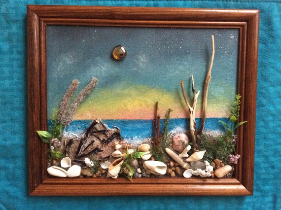 Pebble Art Natural Sea Shells Sea Shipwreck Beach Sand - Etsy