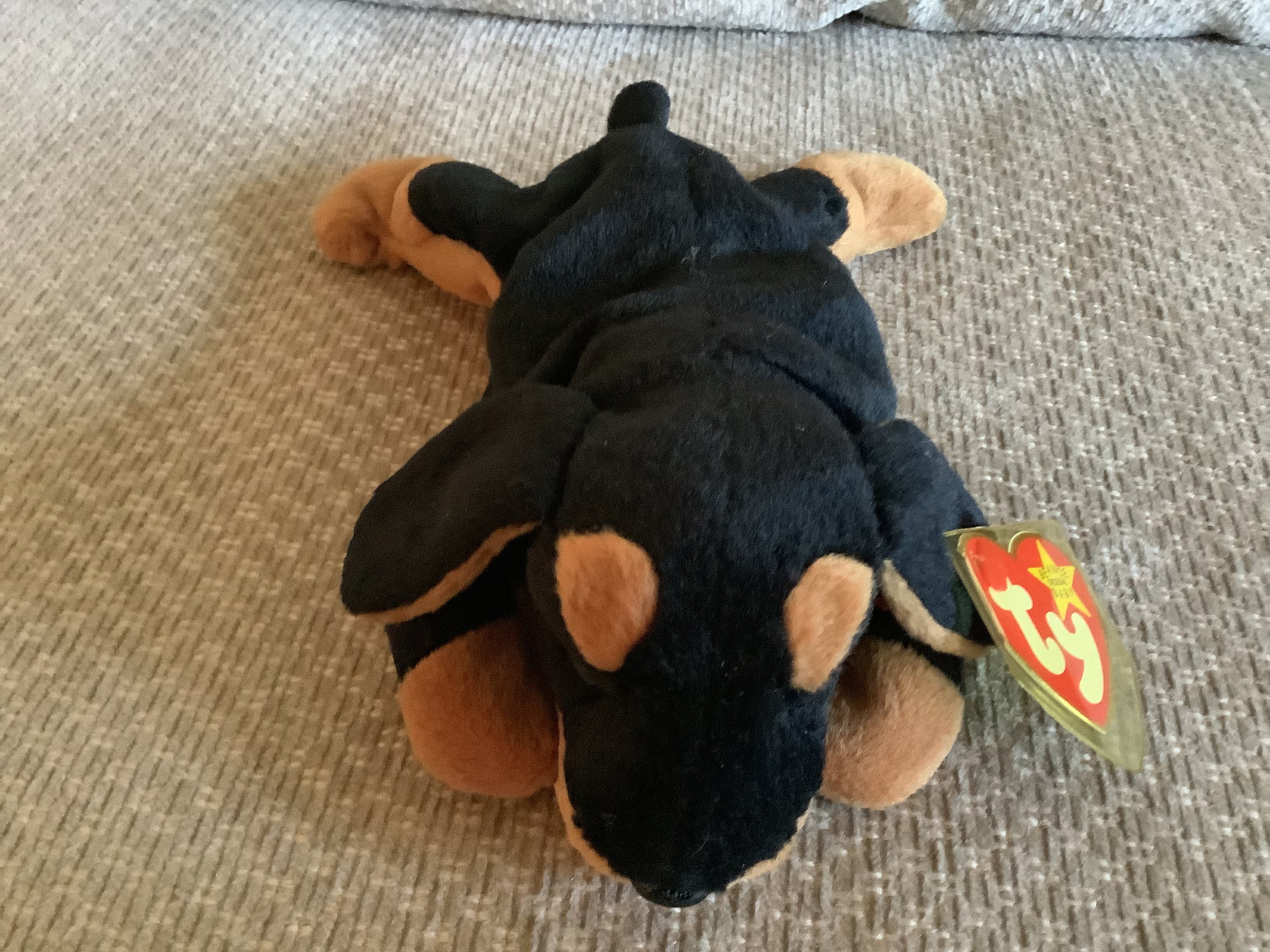 Vintage Rare, Ty Beanie Baby, “DOBY”, Doberman, From Collection, 1996 ...