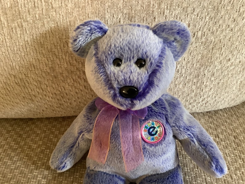 Vintage, Ty Beanie Baby, Periwinkle, 2000, REG. 1965 KR, Rare - Etsy