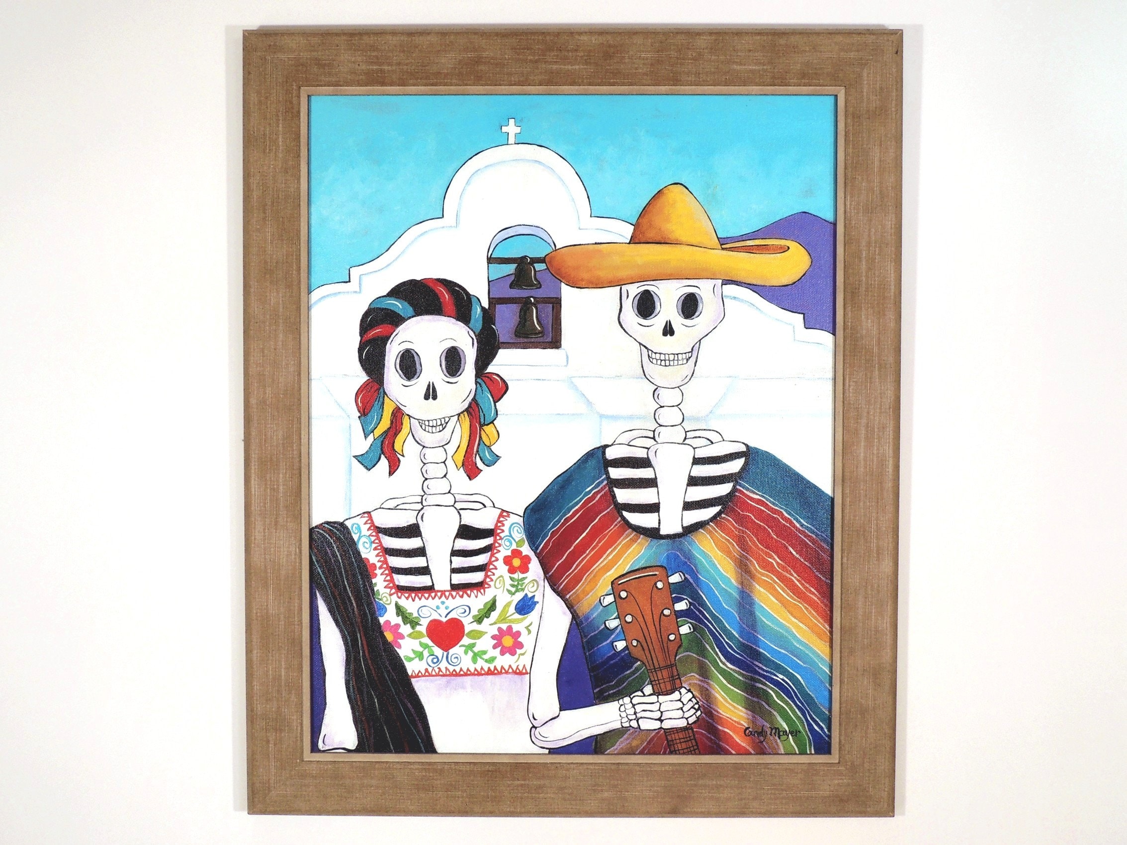 Dia De Los Muertos Folk Art