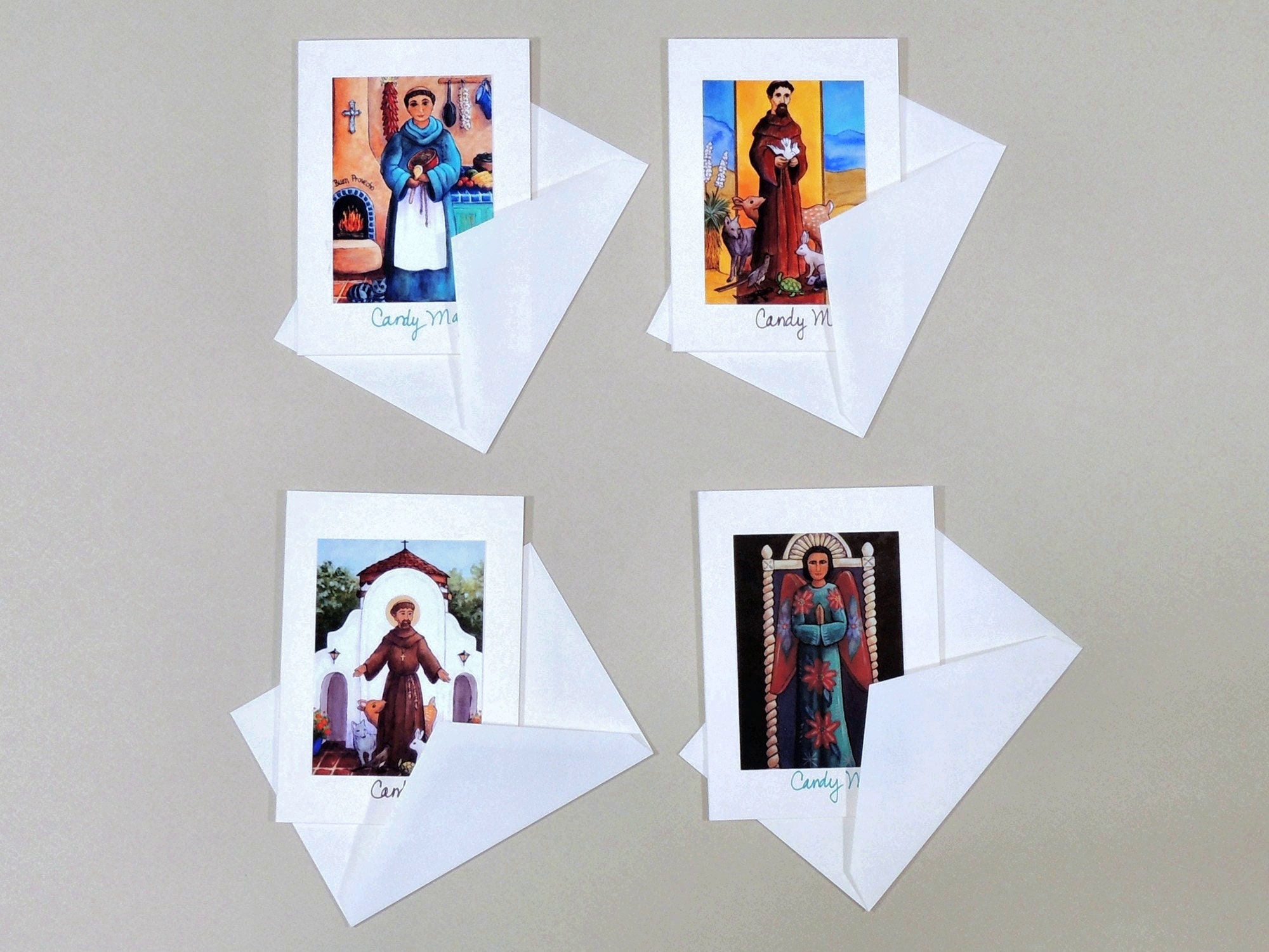 Religious Cards, Small Notecards Set, Assorted Notecards, Catholic ...