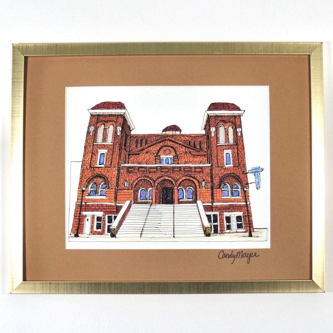 Birmingham Alabama Art, Civil Rights Art, Architecture Wall Art, Martin ...