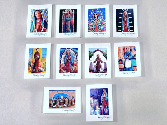 Religious Cards Small Notecards Set Assorted Notecards - Etsy